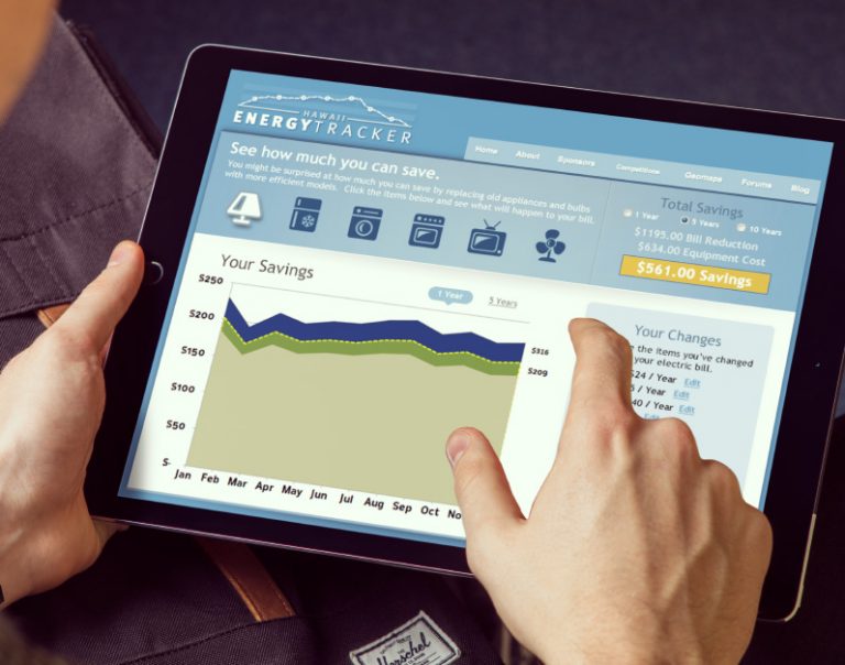 Energy Tracker Web App – Christopher Green Design